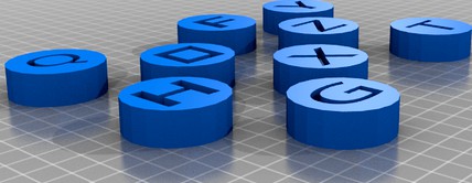 Offense Football Magnets by Dashboard5 3d model