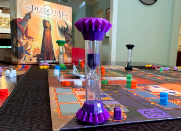 Timer Base Pendulum Board Game by Dubalo7 3d model