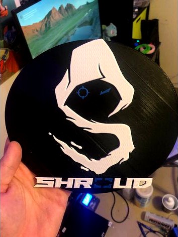 Shroud Logo by Sam41gaming 3d model