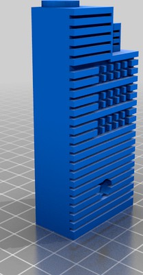 Transformers G1 Metroplex Tower by chris0277 3d model