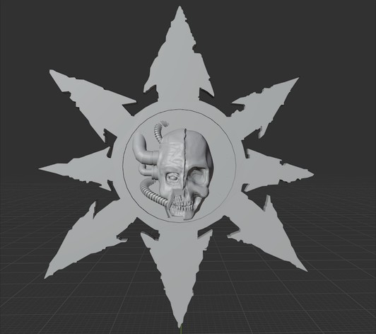 Dark Mechanicus Icon by Kralgor 3d model