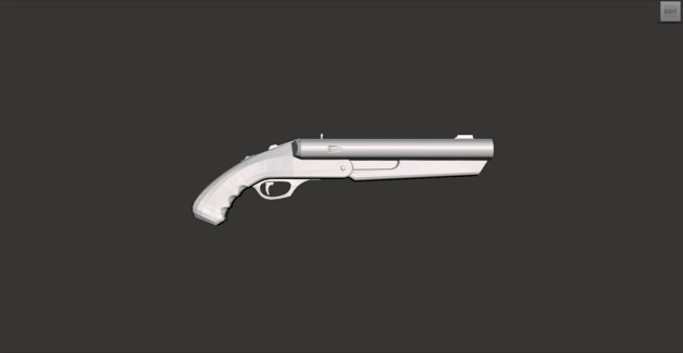 Valorant Shorty Shotgun by Oddw1re 3d model