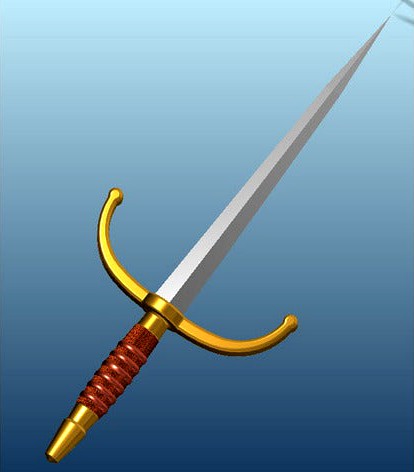 Parrying Dagger Dark Souls 3 by Subtilitas 3d model