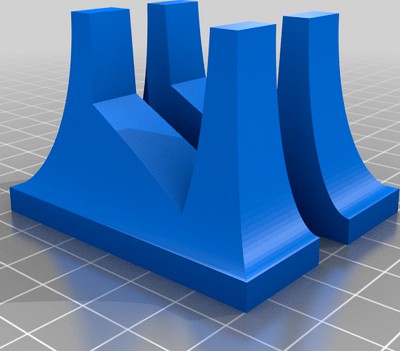 Netgear R7000 router stand by phildobson 3d model