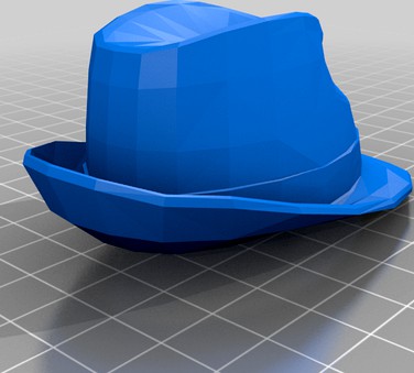 Roblox Hat by wixlee 3d model