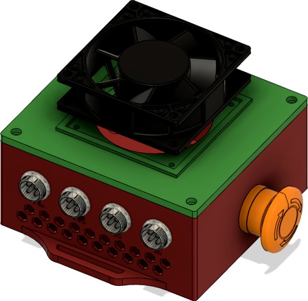 Arduino CNC Shield Case by baugusto 3d model