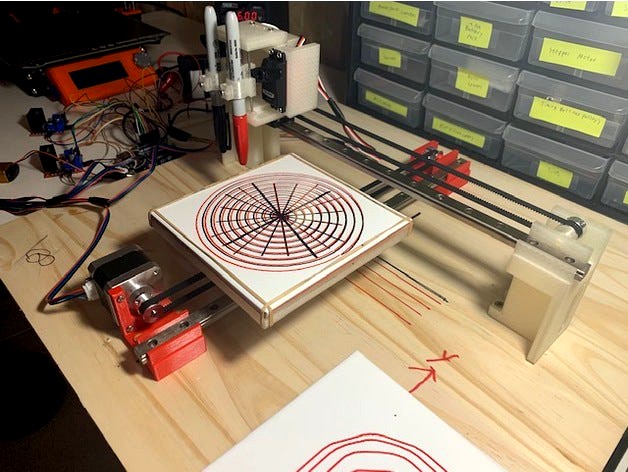 Dual Color 3D plotter by that1guyuknow model