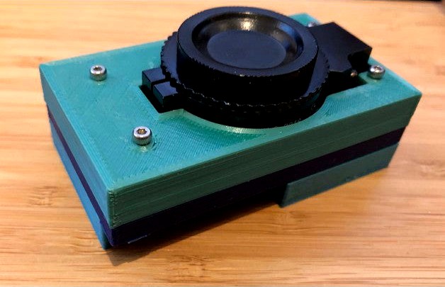 HQ Camera Pi Zero case by jpfy 3d model