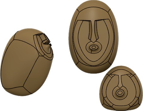 Oof Rocks Meme by Gwogg 3d model