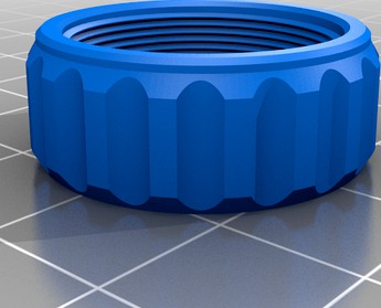 Microscope RMS DIN dust caps by pattarini 3d model