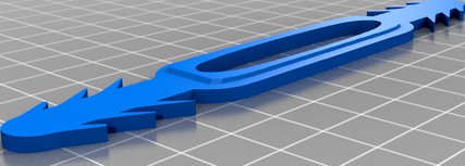Mask strap by ivant_electronics 3d model