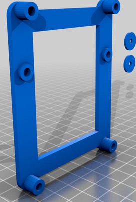 RPI 1U Rack Mount Solution by print-head 3d model