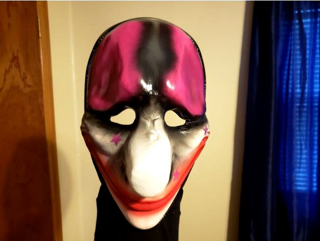 Payday 2 Houston's Mask by Valertale 3d model