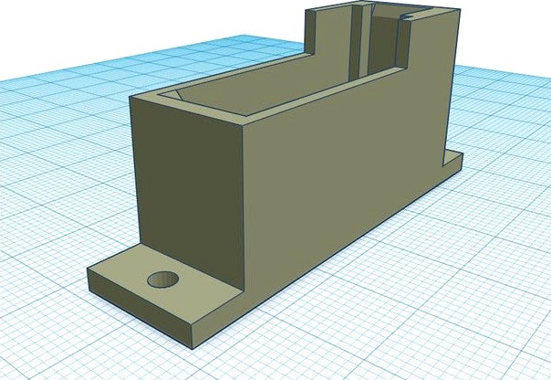 VAG 1594/16 pin header sleeve by jonaskarlsson 3d model