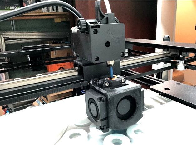 Coreception Elf E3D V6 / Dragon Dual 4010 Mount by aceforever model