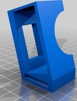 Xiaomi Mijia 4k FPV Mount with Mijia Mount Template by CoSci 3d model