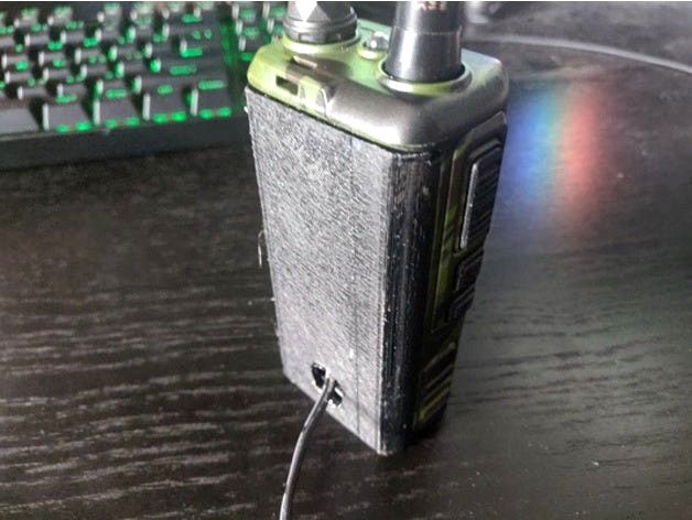Quansheng UV-R50 Battery Eliminator/Box by thazlett 3d model