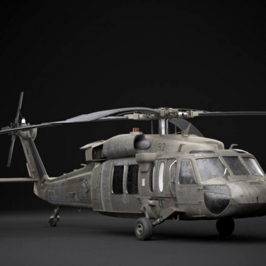 UH-60 Blackhawk 3d model
