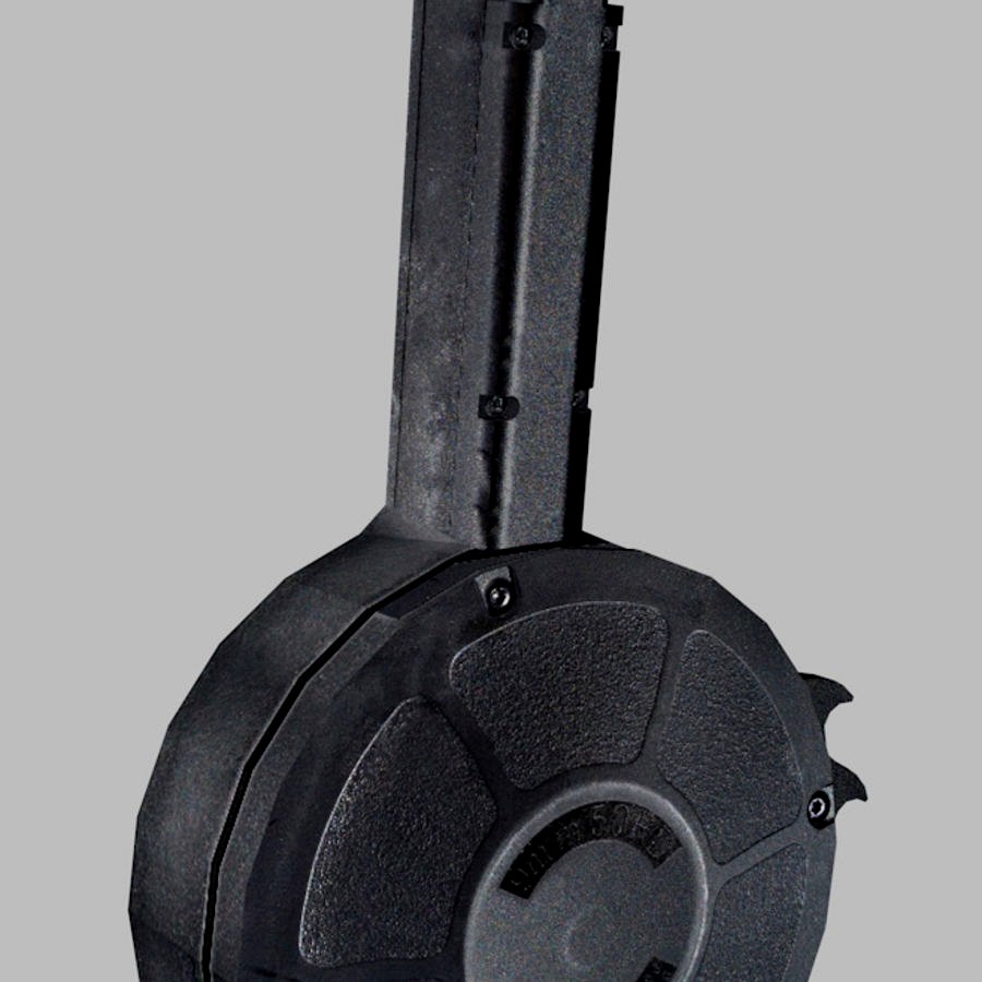 Glock Drum Magazine 3d model