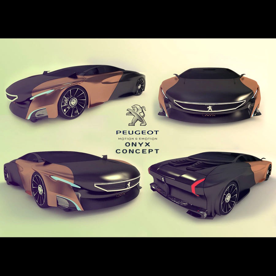 onyx concept car 3d model
