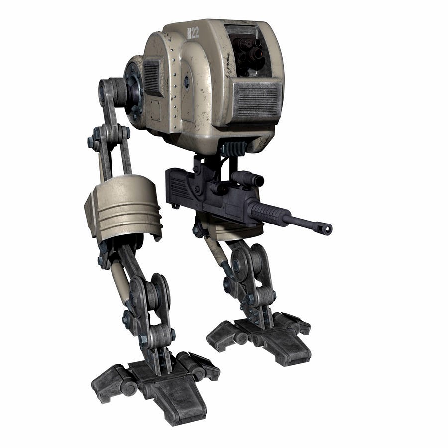 Mech 3d model