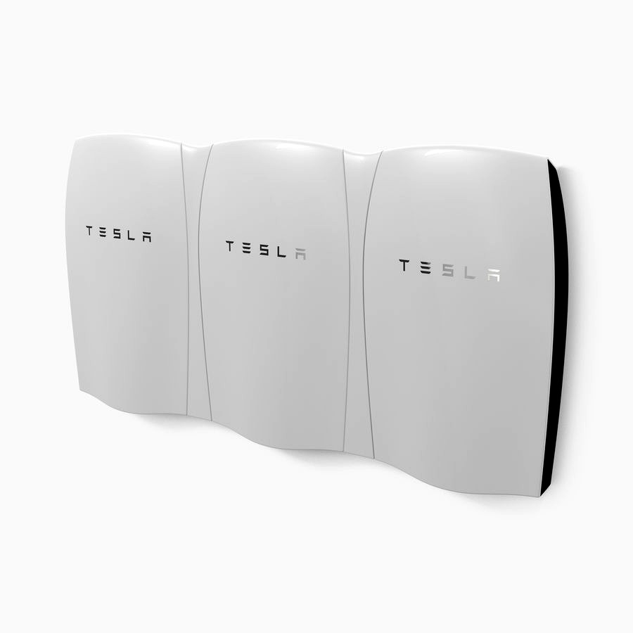 Tesla Powerwall Triple Unit 3d model