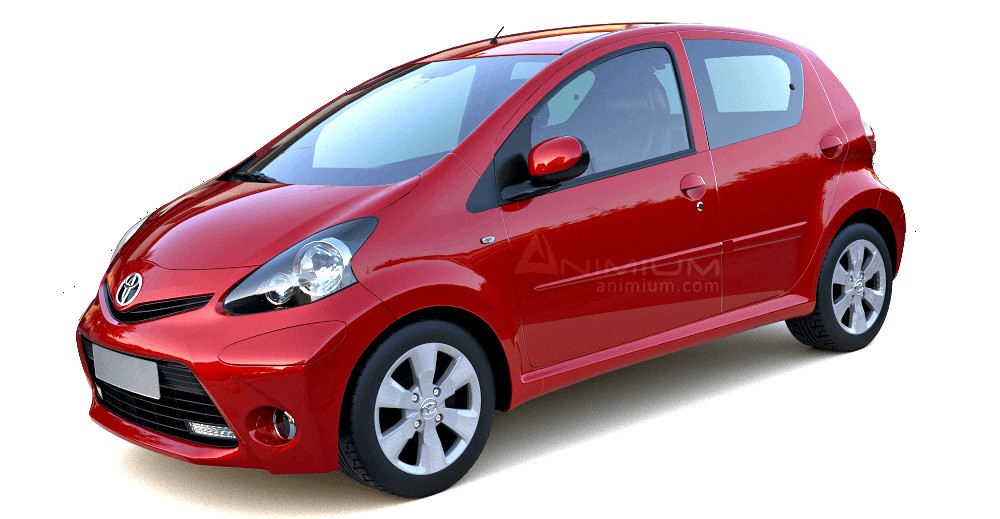 Toyota Aygo 3d model
