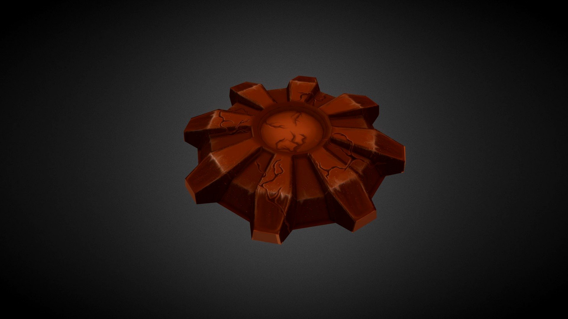 Stone Platform 3d model