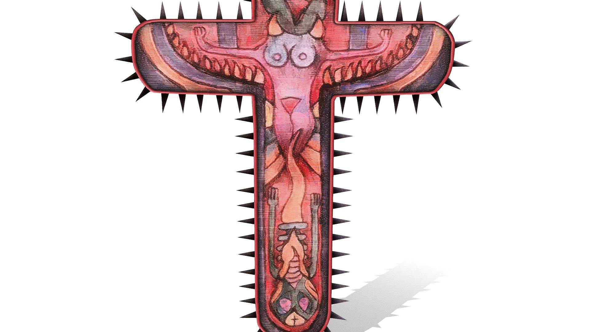 Sigil Cross 3d model