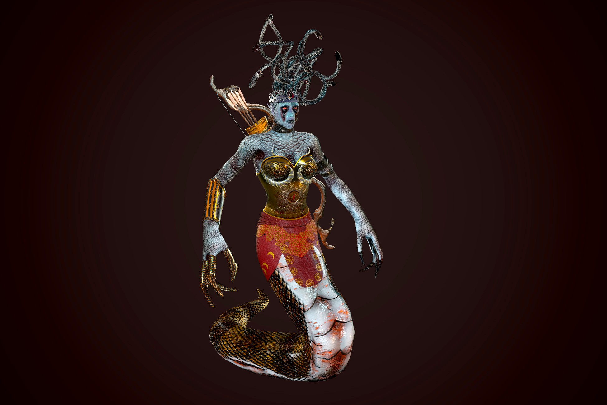 Medusa 3d model