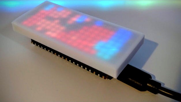 Pimoroni Raspberry Pi Pico Unicorn Pack LED Diffuser by IridisAlpha 3d model