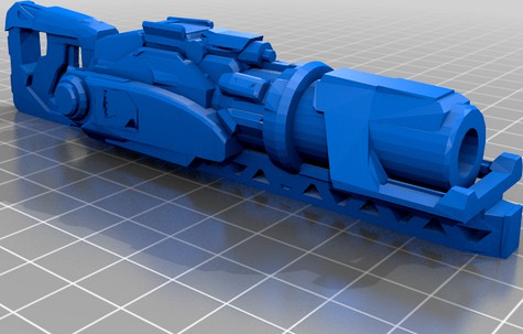 TITANFULL 2 SCORCH GUN T-203 THERMITE LAUNCHER by Max99 3d model