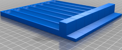 Pen Tray by cluttered_mind233 3d model