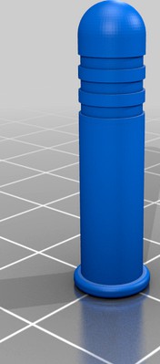 ANSI-SAAMI .22 LR Cartridge and Chamber by BlueGhillie 3d model