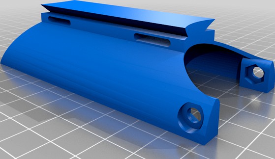 Editable 3D Printable Prosthetic Hand by Ryan_Obelisk model