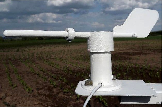 Wind vane / wind direction sensor with rotary hall sensor (Arduino) by ...