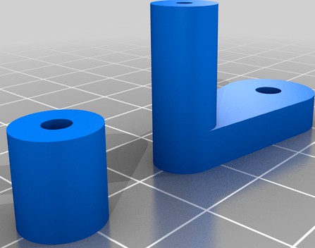 Customizable PCB Legs and Standoffs by Sparkss 3d model