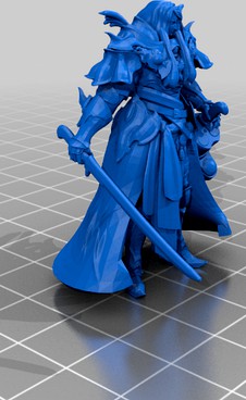 Zenos yae Galvus (FFXIV) by Irnkman 3d model