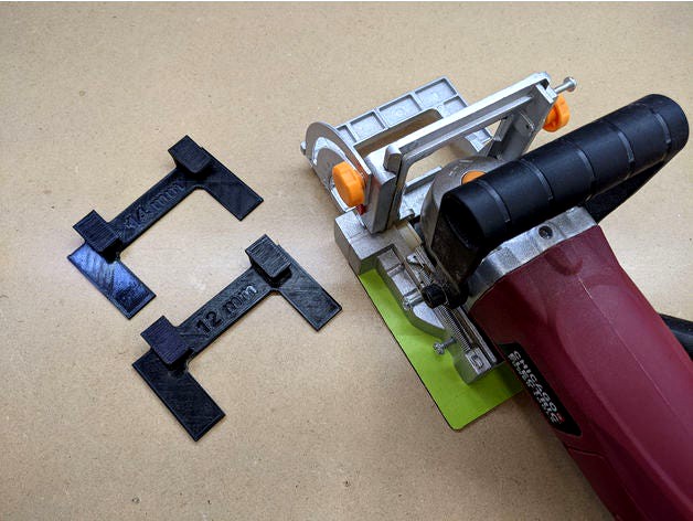 Harbor Freight 4" Biscuit Joiner - Quick Change Plates by arnoldcp 3d model