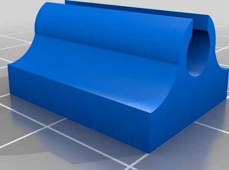 Z84 RC Wing Canopy Clip by Moochasas 3d model