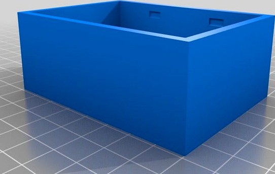 3D Printed project box with snap lid (No Screws) by EvolHub model