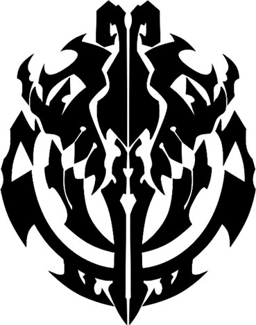 Overlord Nazarick symbol stencil by Longquang 3d model