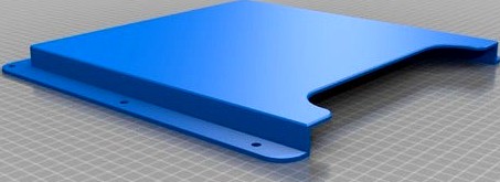 Boeing 737 Glareshield Documnet tray by Caspajack 3d model