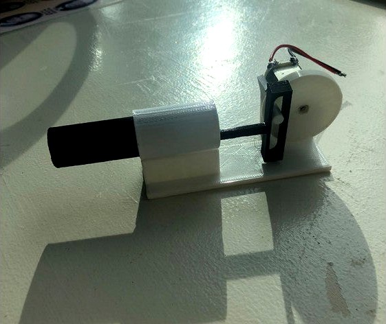 Motor Rotation to Linear Motion by KWolfie 3d model