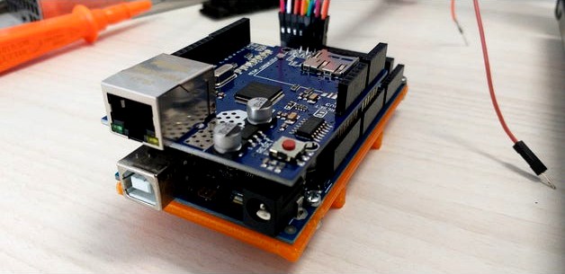 Arduino Mega 2560 Din Rail 3.5 x 7.5 mm mounting by Heato 3d model