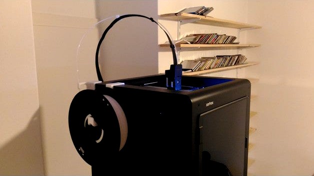 Lateral spool holder for Zortrax M300 by bouddha 3d model