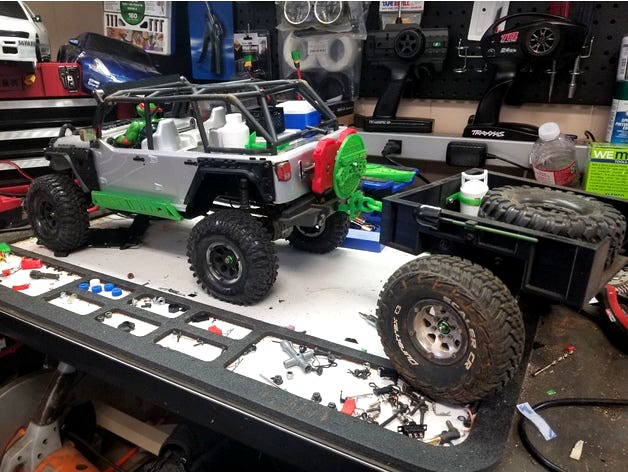 M1101 Military Offroad Trailer - 1/10 Scale by Dyagle22 3d model