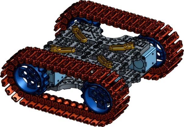 ROBOTIS TurtleBot Tank by ROBOTIS 3d model