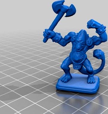 HeroQuest - Fimir by Carlbark 3d model
