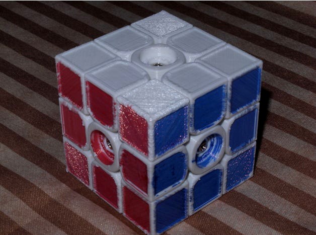 The 3D Printed Rubik's Cube MKI by anv3d model